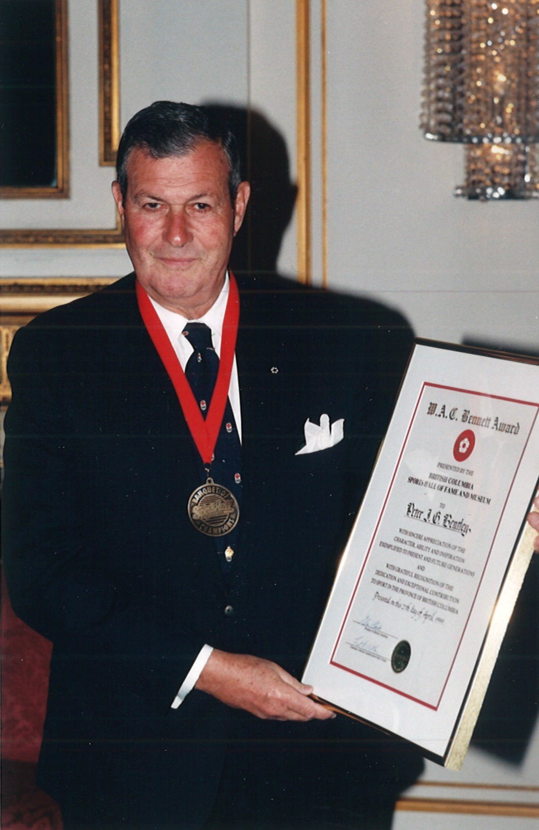 Peter Bentley: The Sportsman - An Athletic Tribute - BC Sports Hall of Fame