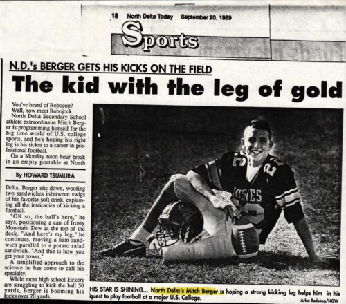 Mitch Berger: A Father-Son Super Bowl Dream Come True - 2023 Inductee ...