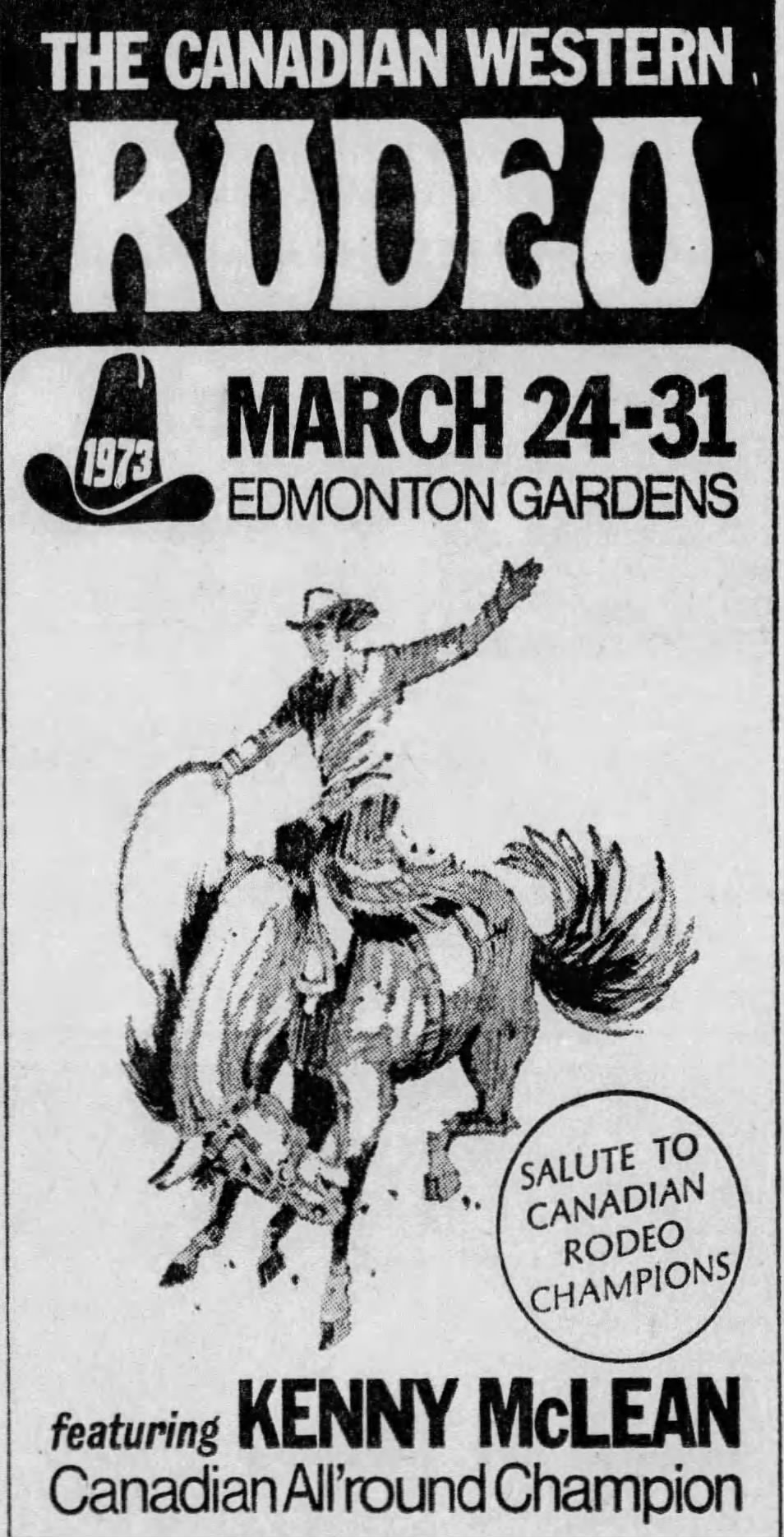 Kenny McLean: Canadian Rodeo Legend – National Indigenous History Month ...